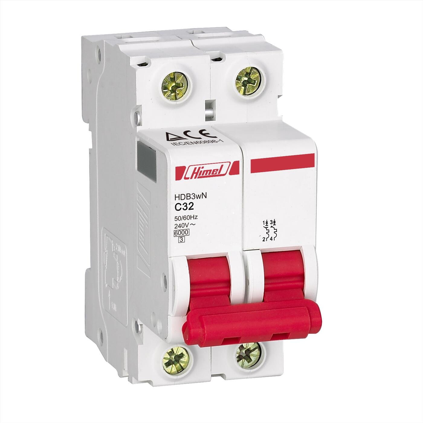 MCB 2P 20A 6kA