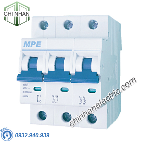 MCB 3P 20A 6KA - MP6-C320 - MPE