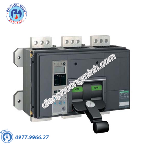 MCCB Compact NS fixed type manually operated 3P 1600A 85kA 415V - Model ...