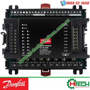 AK-XM 205B mô đun mở rộng 8 ngõ vào tín hiệu tương tự và 8 ngõ ra tín hiệu số (8AI/8DO) Danfoss