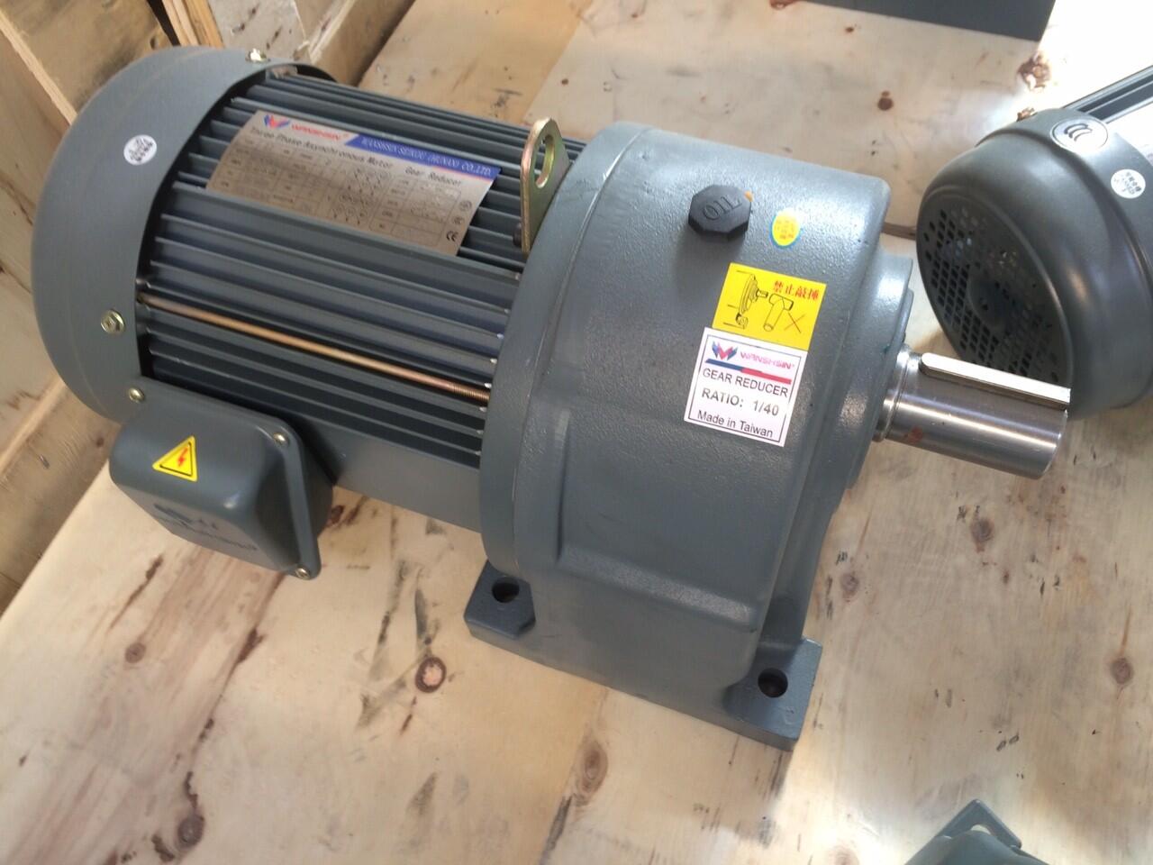 MOTOR GIẢM TỐC WANSHSIN, MOTOR GIẢM TỐC WANSHSIN GH22 100W 30S, 0.1kw