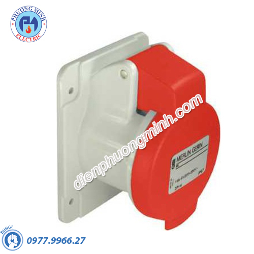 Ổ cắm âm dạng thẳng 3P+E 400V 32A - Model PKF32G434