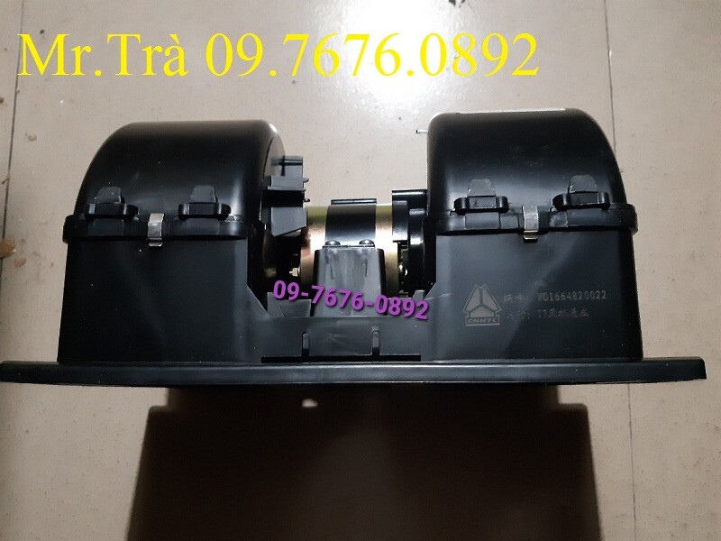 QUẠT GIÓ ĐIỀU HÒA XE HOWO WG1664820022, HOWO A7 AZ1630840014 HÀNG CHÍNH ...