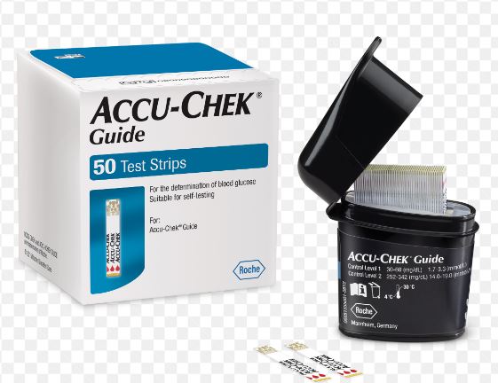Que thử đường huyết Accu-Chek Guide 50 que