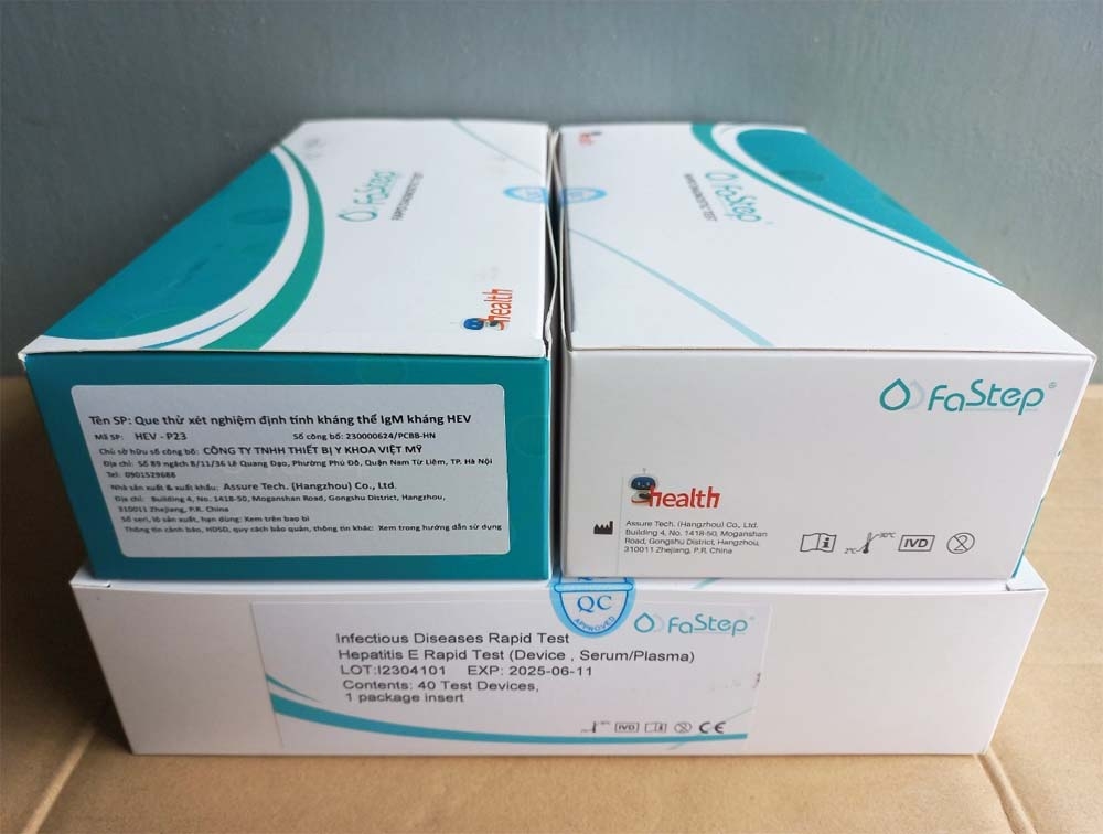 Que thử xét nghiệm định tính kháng thể IgM kháng HEV (Hepatitis E Rapid ...