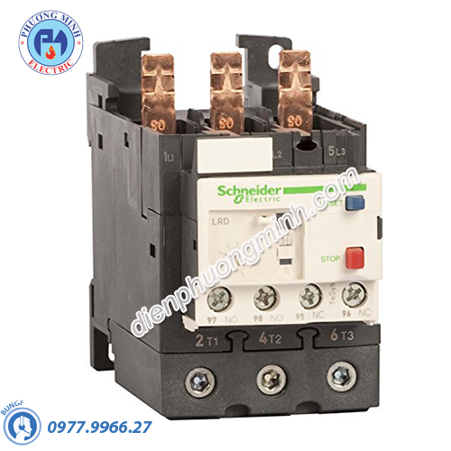 Relay nhiệt Tesys loại D, D40A...D65A, 12…18A - Model LRD318
