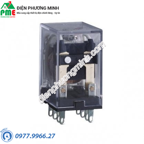 Relay trung gian 8 chân dẹp lớn Chint JQX-13F/2Z-24VDC