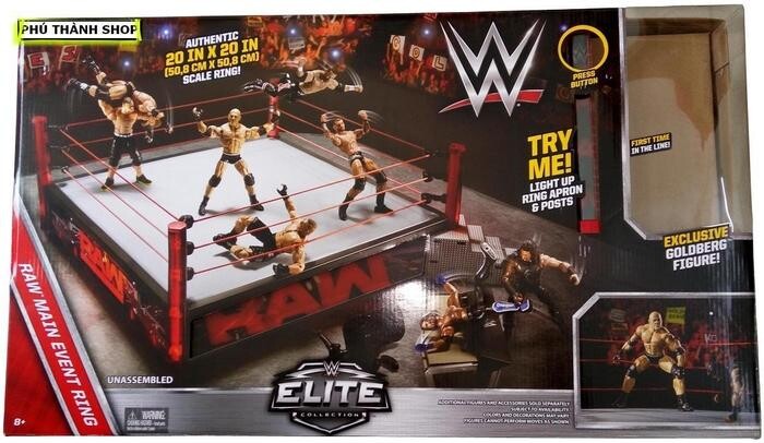 SÀN ĐẤU WWE RAW MAIN EVENT & RING STEPS