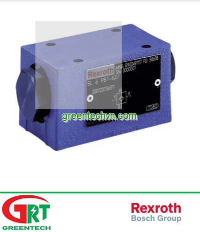 SL 6 | Rexroth | Van một chiều | check valve | Rexroth ViệtNam