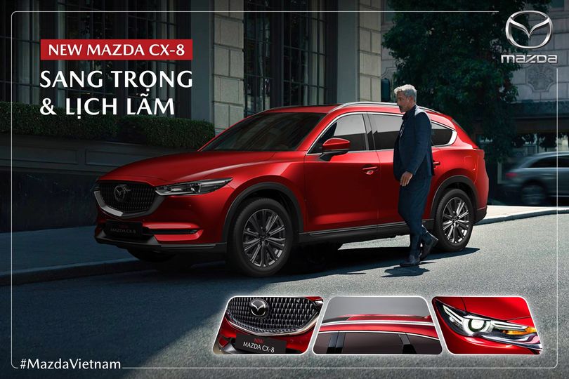 THACO AUTO CHÍNH THỨC GIỚI THIỆU MẪU XE NEW MAZDA CX-8