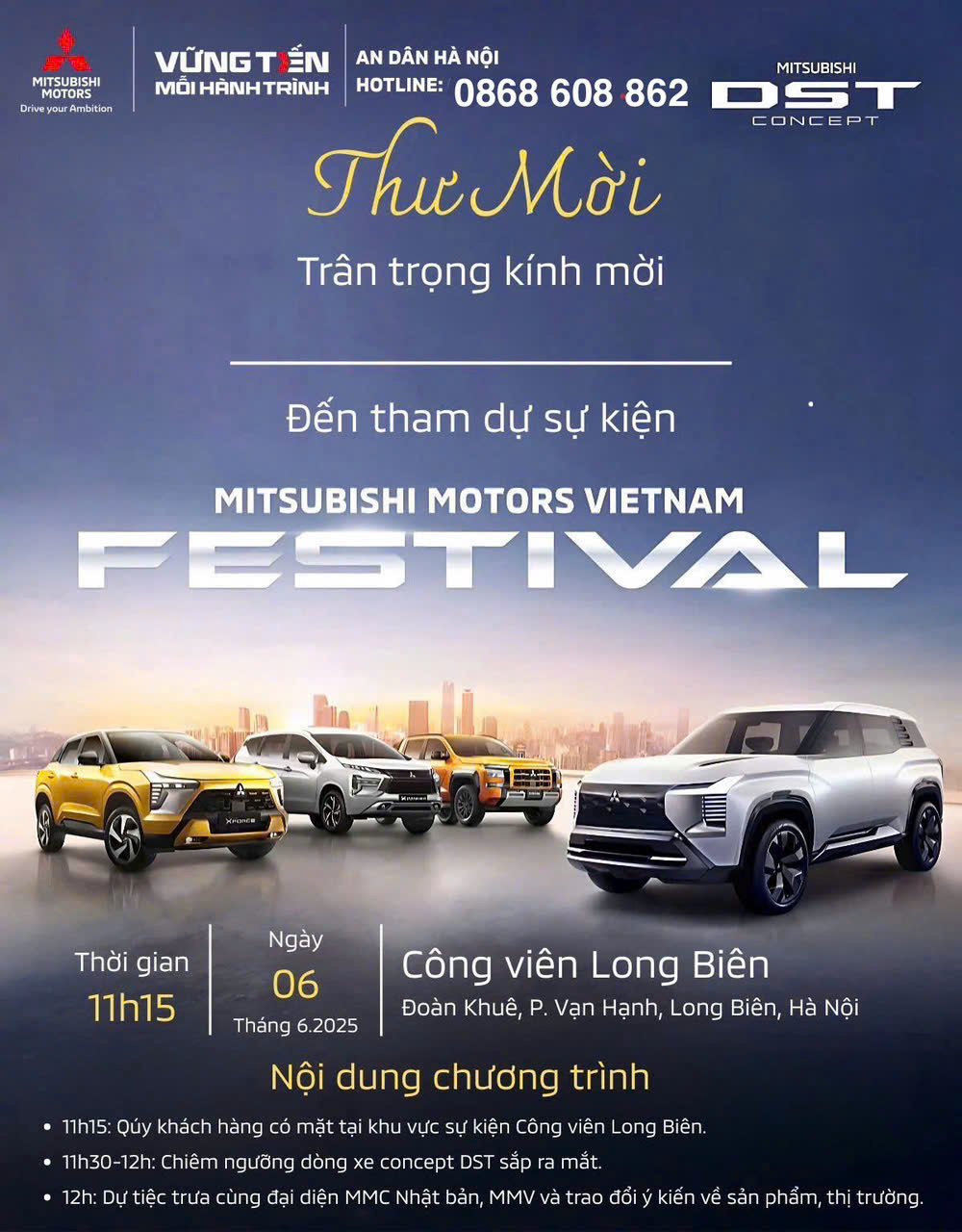 THƯ MỜI THAM DỰ SỰ KIỆN ĐẶC BIỆT - RA MẮT DST CONCEPT 2025 tại CÔNG ...