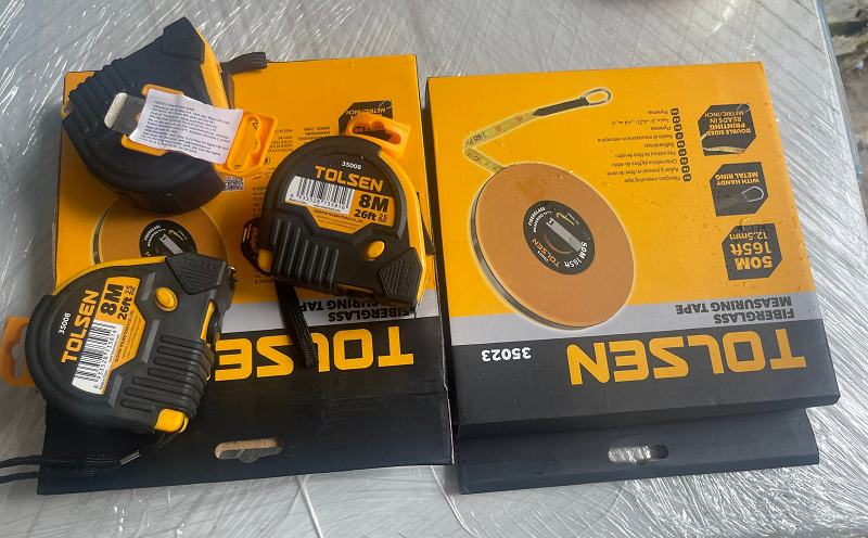 Thước cuộn 8M*25MM Tolsen 35008 Chiều Dài 8m