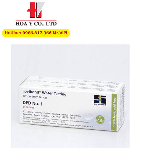 Thuốc thử DPD đo Chlorine dioxide - Lovibond