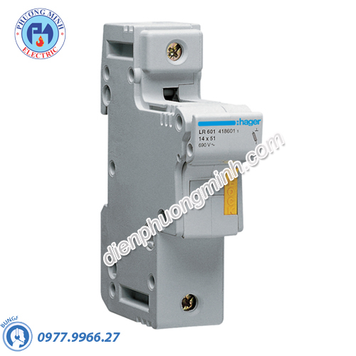 Timer 24h Hager - Model LR601 dòng Fuse Carrier