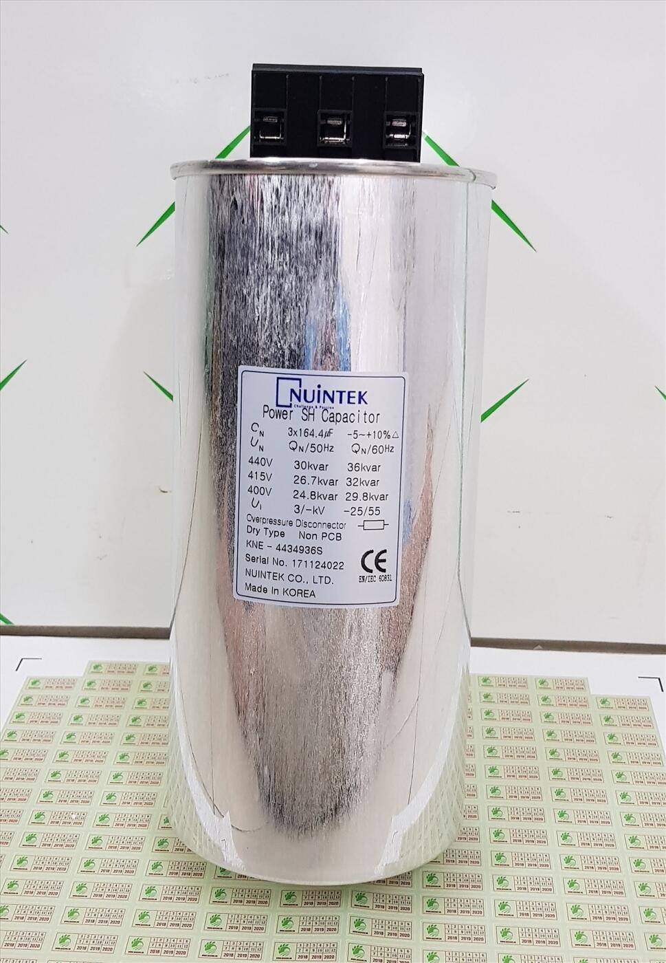 Tụ bù hạ thế Nuintek 3P 440V 40Kvar