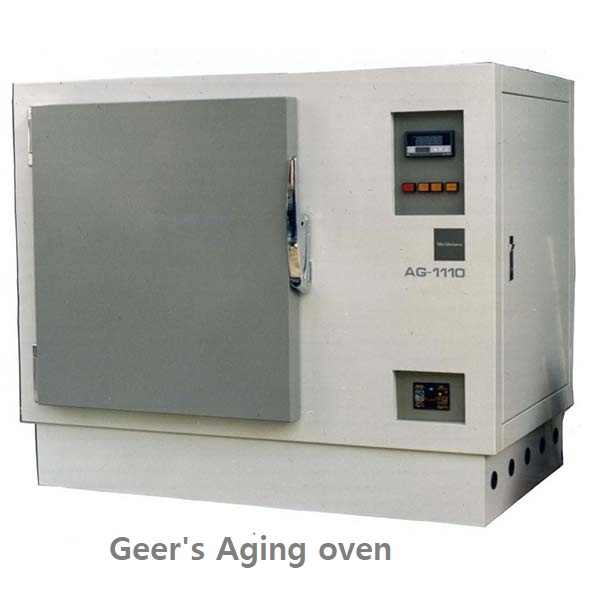 Geer's Aging Oven