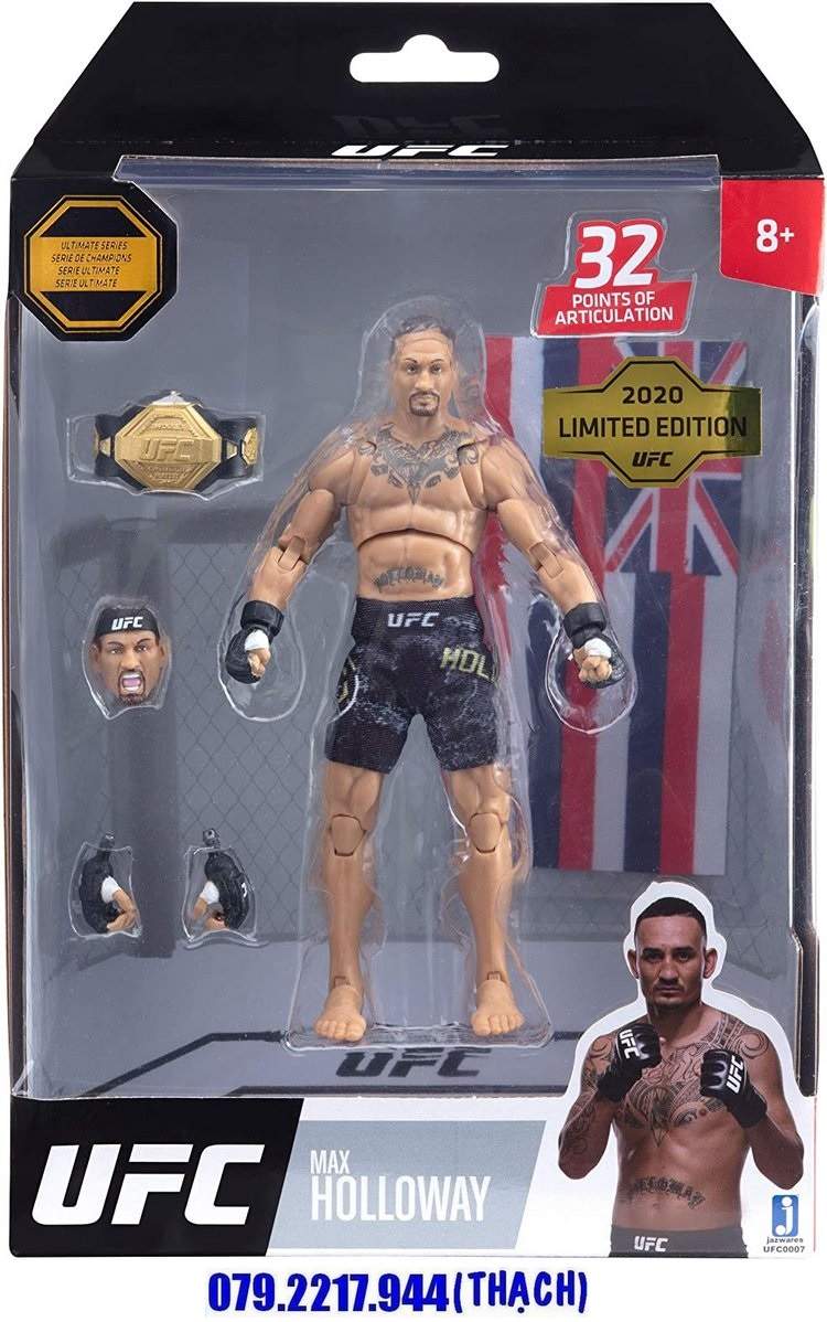 UFC MAX HOLLOWAY - ULTIMATE SERIES (LIMITED EDITION)