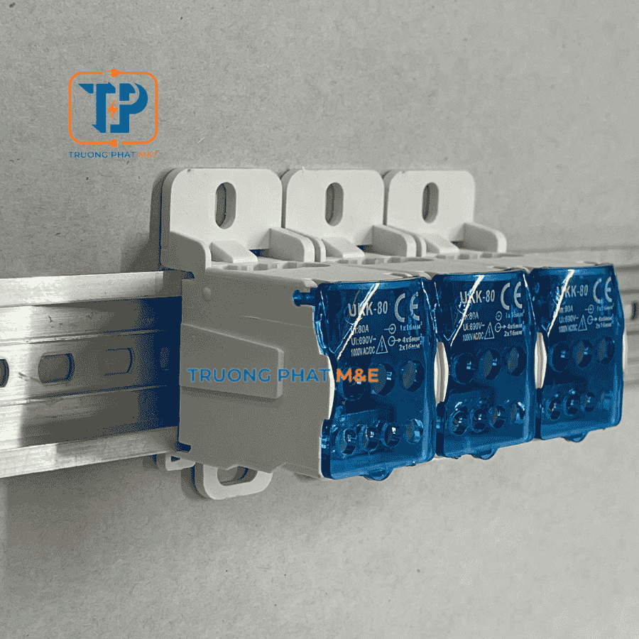UKK-80A High-Power Wire Splitter Terminal Block