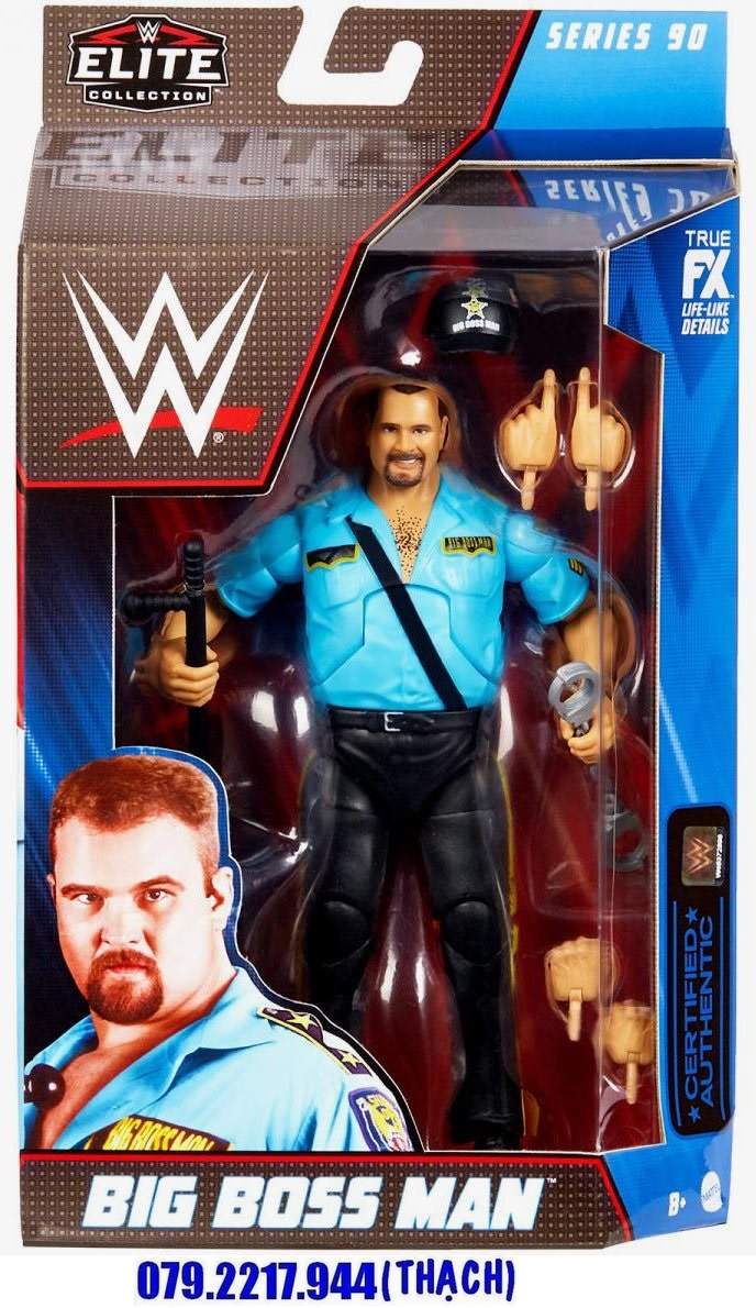 WWE BIG BOSS MAN - ELITE 90