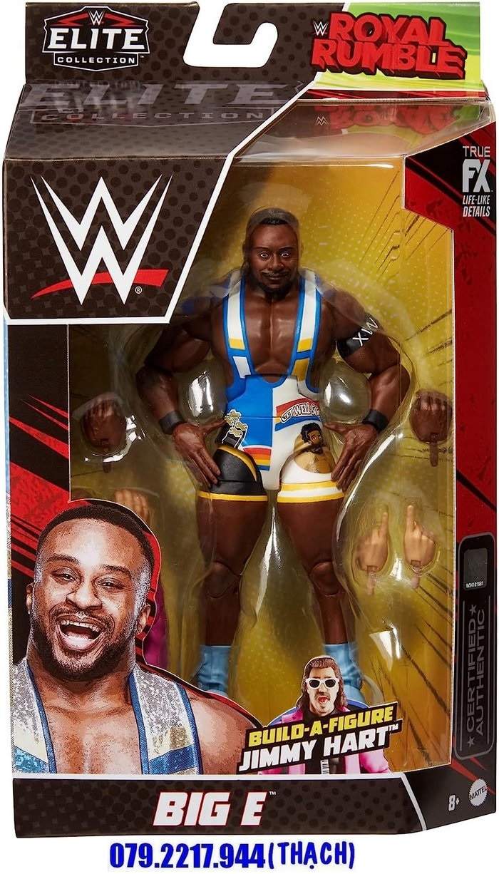 WWE BIG E - ELITE ROYAL RUMBLE 2022 (EXCLUSIVE)