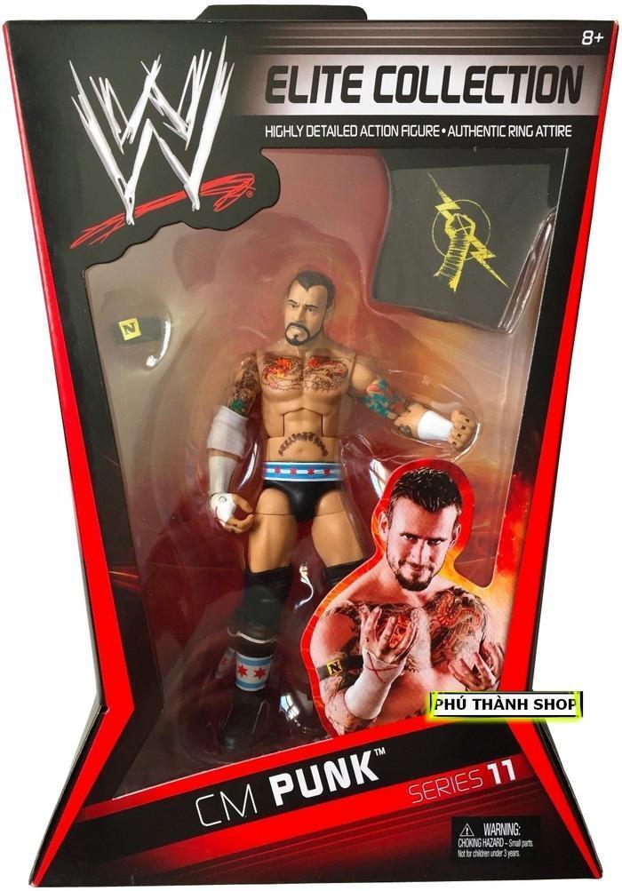 WWE CM PUNK - ELITE 11 (TẶNG HỘP)