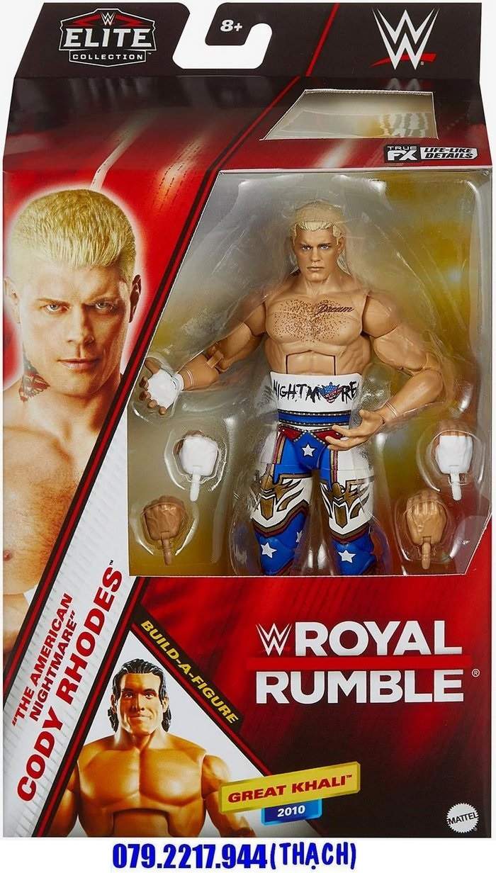 WWE CODY RHODES - ELITE ROYAL RUMBLE 2025