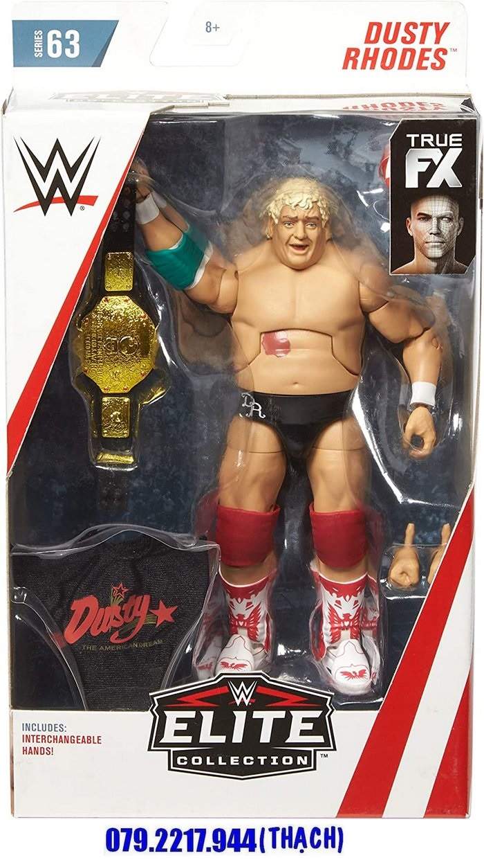 [HÀNG HIẾM] WWE DUSTY RHODES - ELITE 63