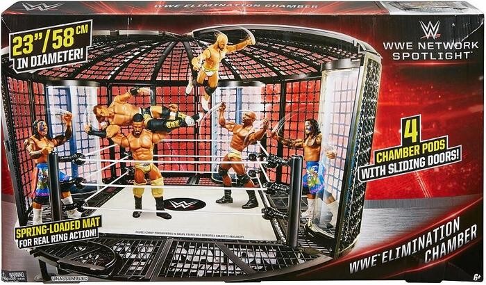 WWE ELIMINATION CHAMBER PLAYSET