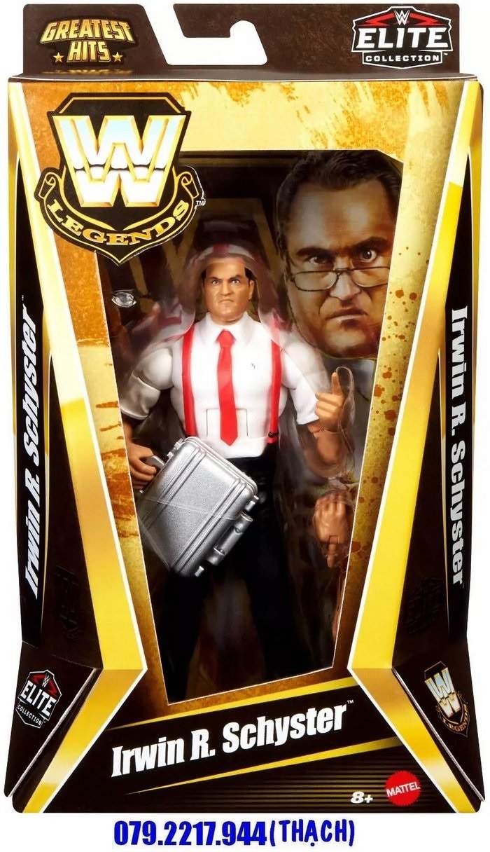 WWE IRWIN R. SCHYSTER (IRS) - ELITE LEGENDS GREATEST HITS SERIES 2 ...
