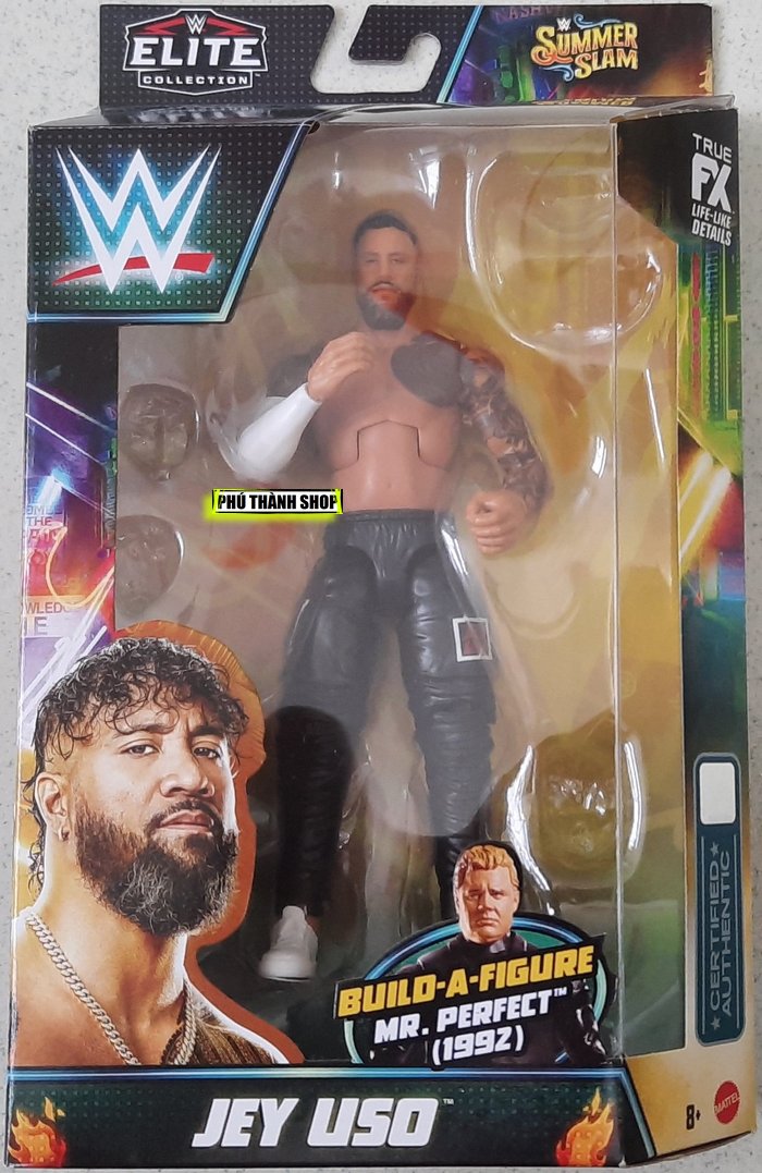 WWE JEY USO - ELITE SUMMERSLAM 2023 (KHÔNG PHỤ KIỆN)