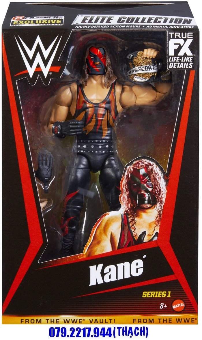 WWE KANE - ELITE FROM THE VAULT SERIES 1 (EXCLUSIVE)