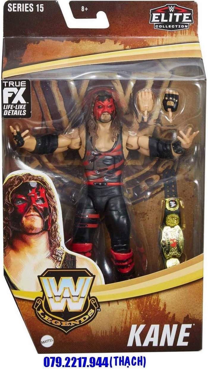 WWE KANE - ELITE LEGENDS SERIES 15 (EXCLUSIVE)