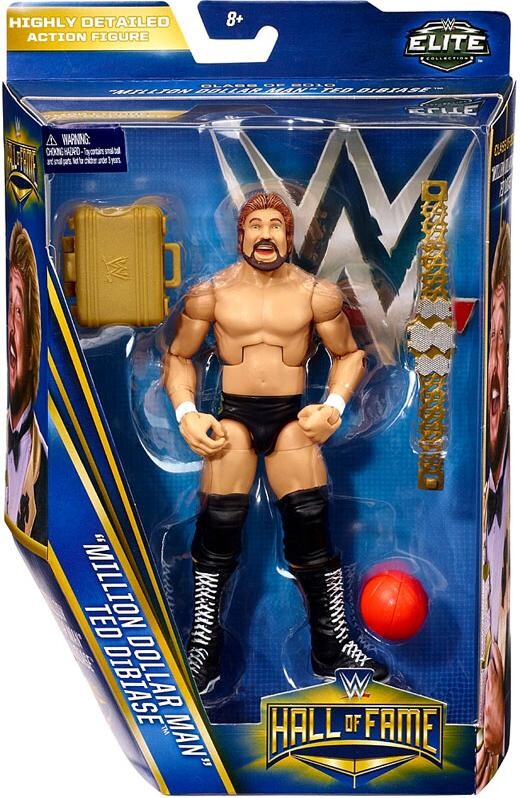 WWE MILLION DOLLAR MAN TED DIBIASE - ELITE HALL OF FAME