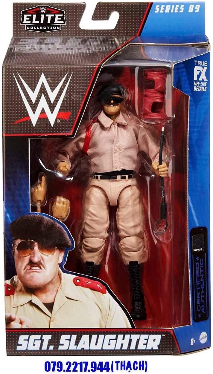 WWE SGT. SLAUGHTER - ELITE 89