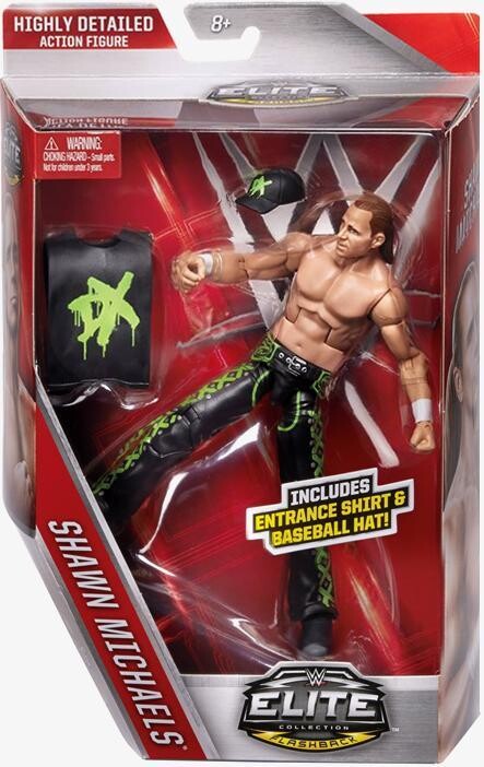 WWE SHAWN MICHAELS - ELITE DX