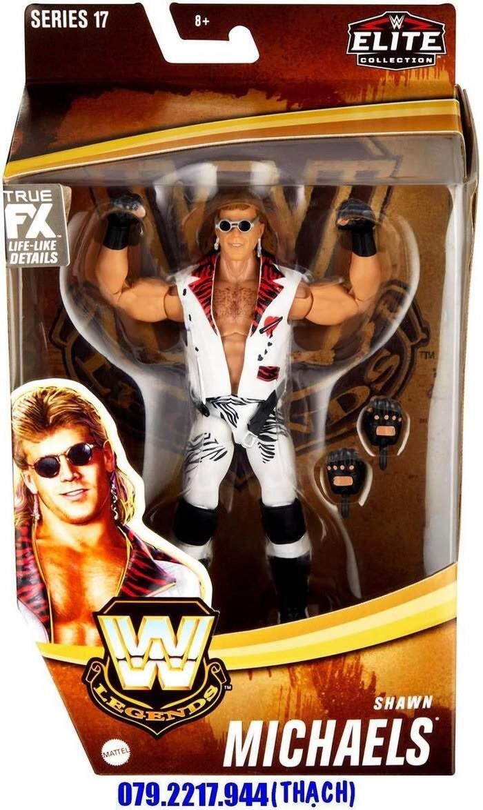 WWE SHAWN MICHAELS - ELITE LEGENDS SERIES 17 (EXCLUSIVE)