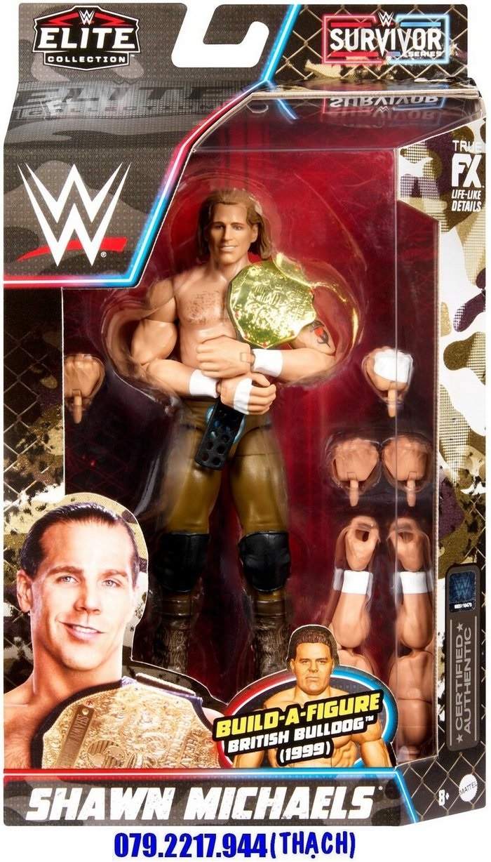 WWE SHAWN MICHAELS - ELITE SURVIVOR SERIES 2023 (EXCLUSIVE)
