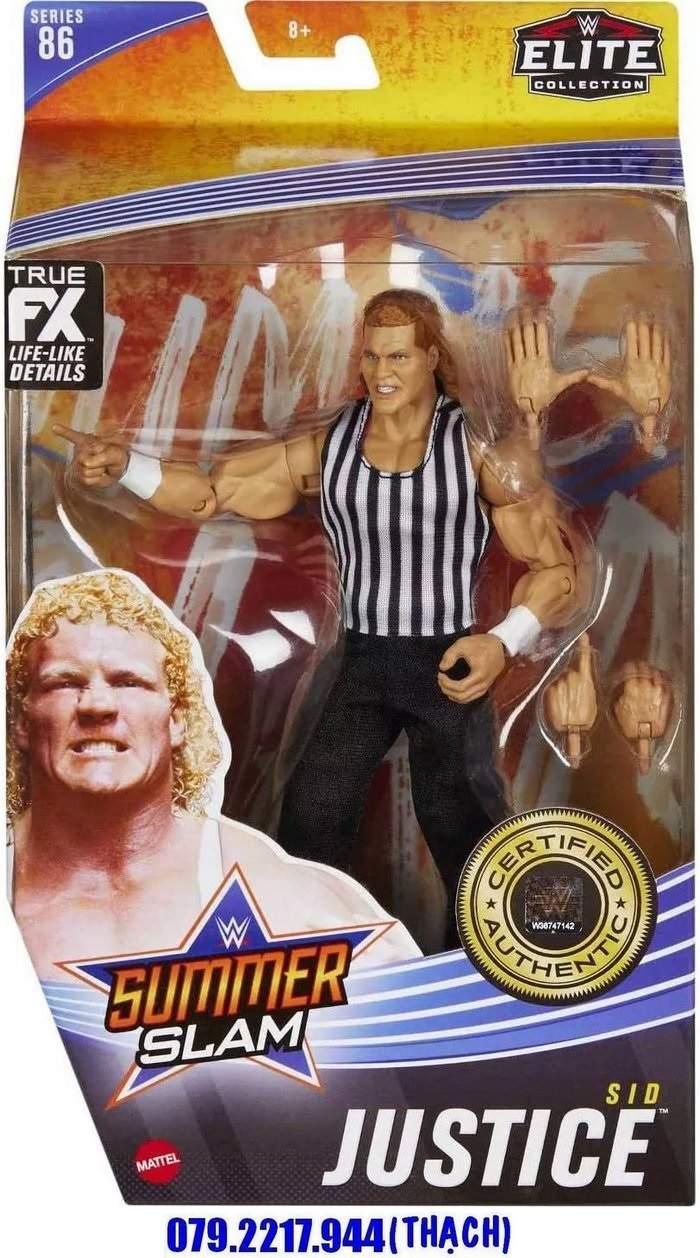 WWE SID JUSTICE - ELITE 86