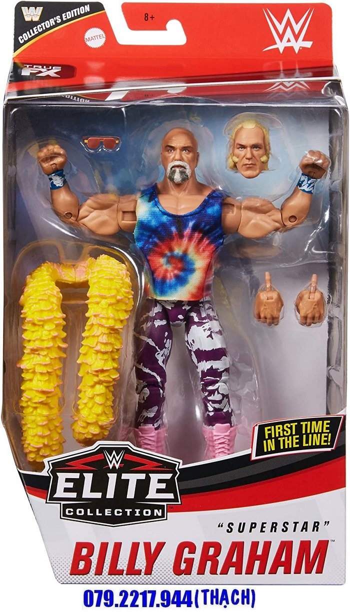 WWE SUPERSTAR BILLY GRAHAM - ELITE 78 COLLECTOR'S EDITION (EXCLUSIVE)