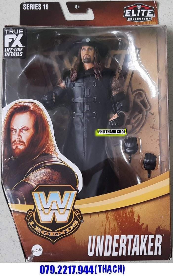 WWE UNDERTAKER - ELITE LEGENDS SERIES 19 (EXCLUSIVE)