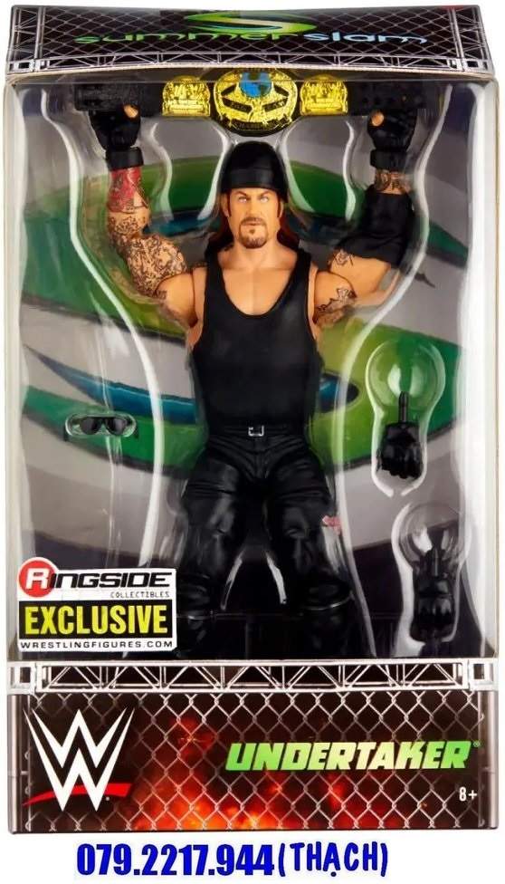 WWE UNDERTAKER - ELITE SUMMERSLAM 2001 (EXCLUSIVE)