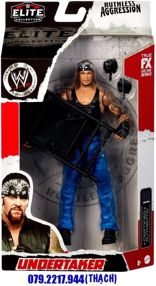 WWE UNDERTAKER - ELITE THE BEST OF RUTHLESS AGGRESSION SERIES 4 (EXCLUSIVE)