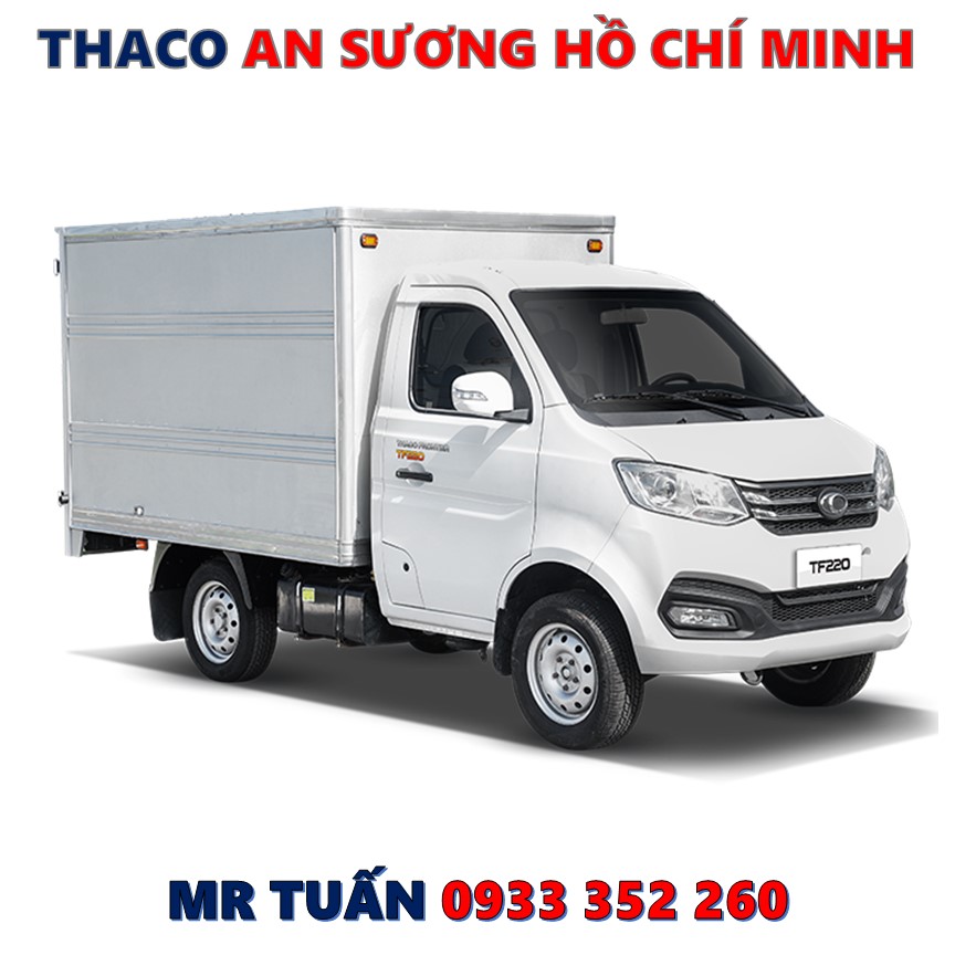 XE TẢI TF220 THÙNG KÍN TẢI 990KG MỚI NHẤT